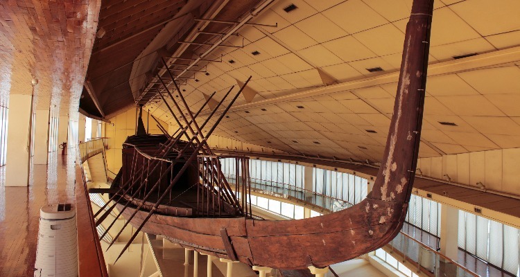 The Khufu Ship: An Ancient Solar Barque at the Pyramids of Giza
