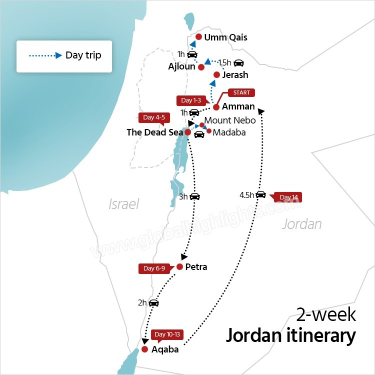 How Long to Spend in Jordan: Itineraries from 5 Days