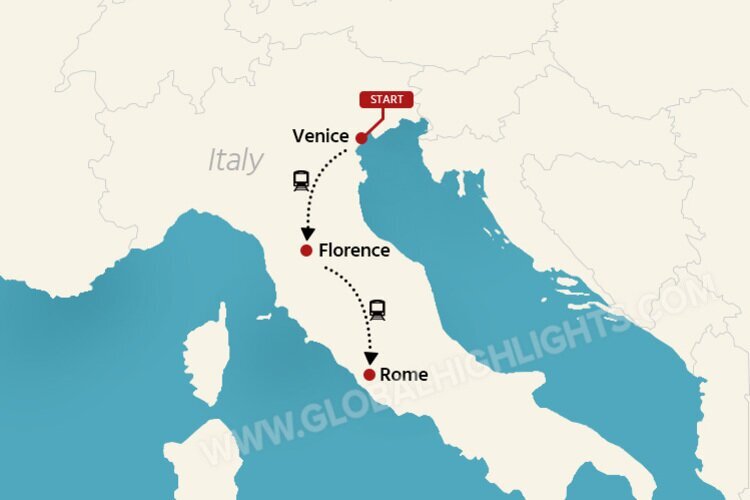 Essential Italy Tour: 7 Days in Venice, Florence, and Rome