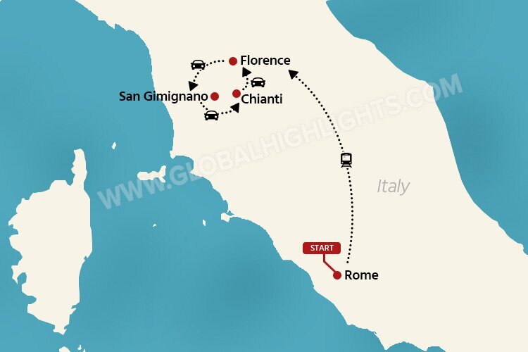 7-Day Rome and Florence Trip: a Cultural and History Tour