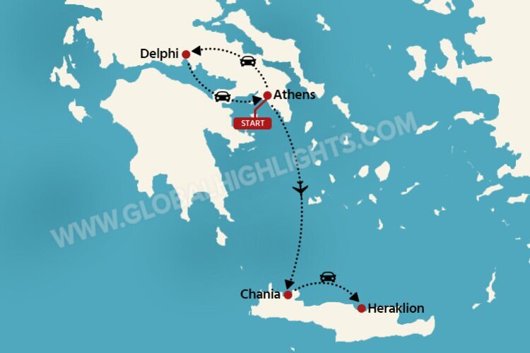 10-Day Athens and Crete Family Tour