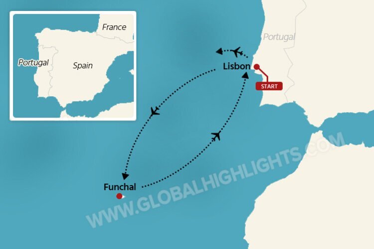 7-Day Lisbon & Madeira Island Escape