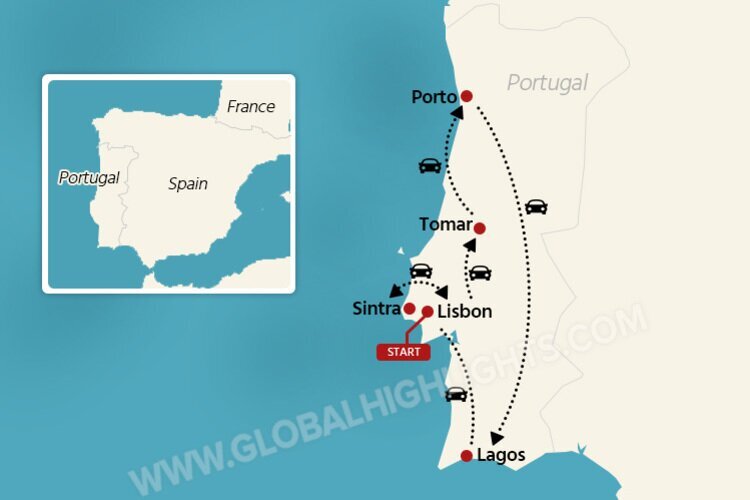 Portugal Travel Guide: Customize a Unique Personalized Trip