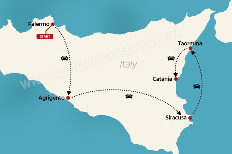10-Day Sicily Highlights Tour: Palermo, Syracuse, and Taormina