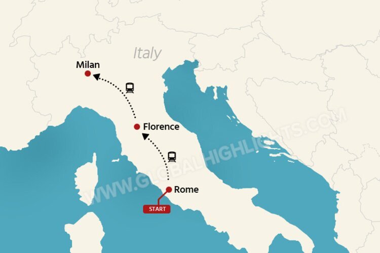 10-Day Rome, Florence and Milan Family Tour