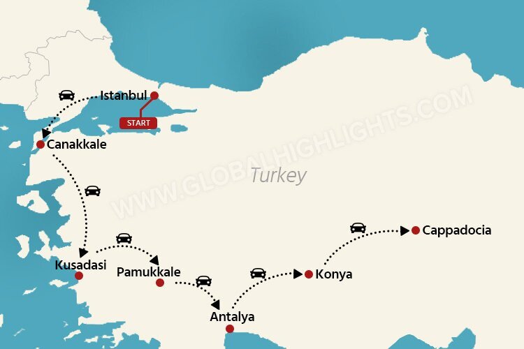 14-Day Turkey Grand Circle Tour: Istanbul, Cappadocia, & Beyond